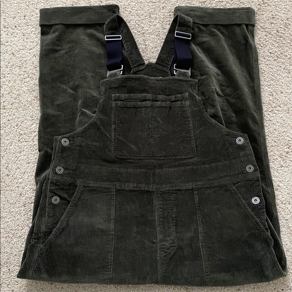 stoic | Jeans | Stoic Wide Leg Corduroy Overalls Scarab L | Poshmark